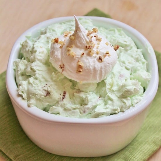 Pistachio Pudding Salad | High Heels and Grills