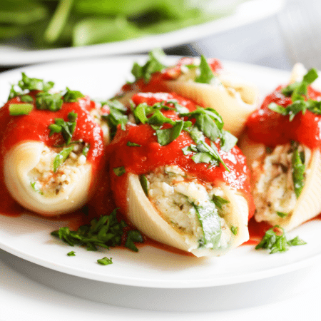 Italian Stuffed Shells - High Heels and Grills